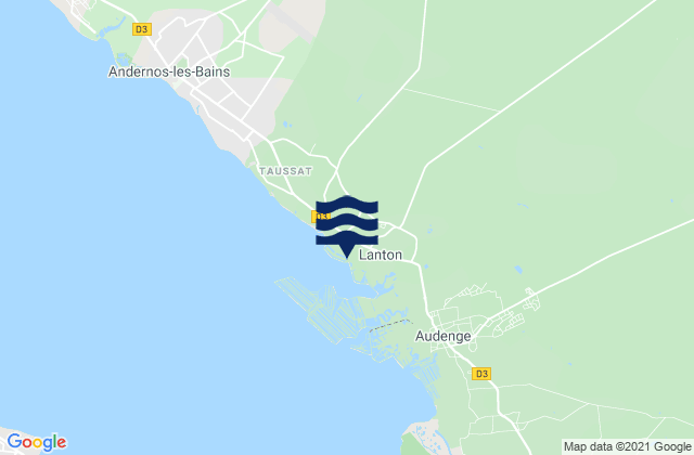 Horaires des Marées à Lanton | Calendrier des Marées Hautes et Basseser ...