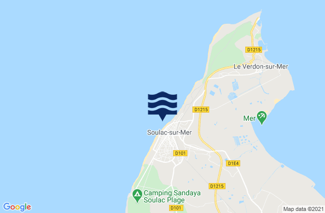 Horaires des Marées à Soulac-sur-Mer | Calendrier des Marées Hautes et ...